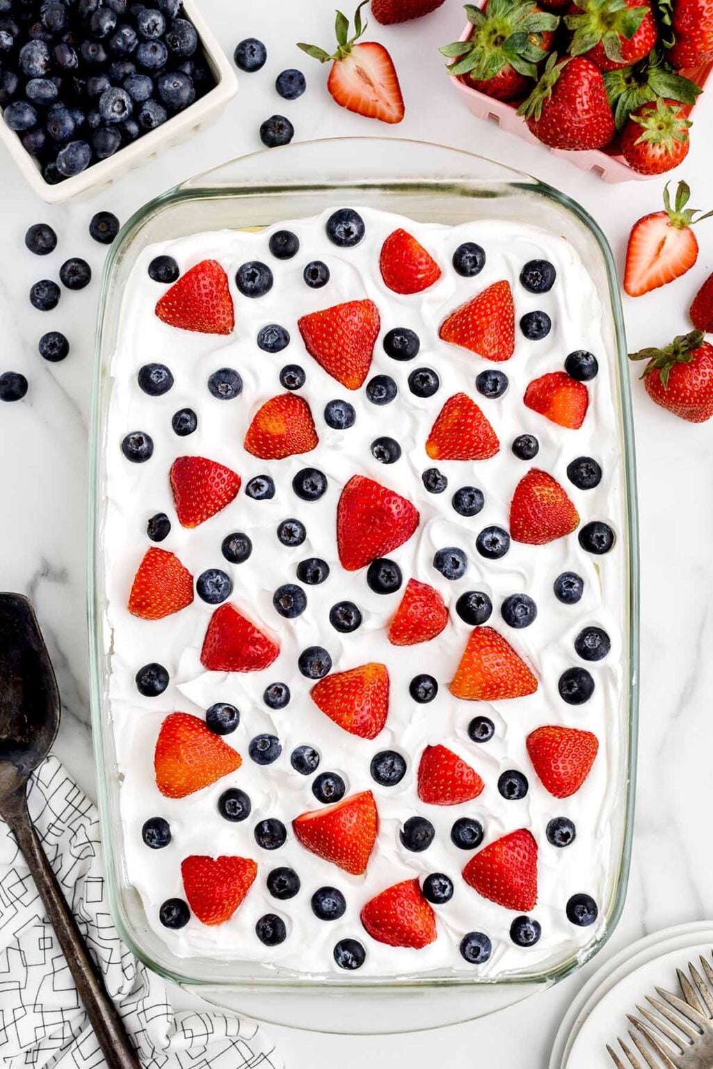 No Bake Berry Icebox Cake - Princess Pinky Girl