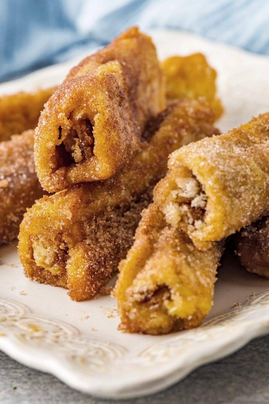 Churro French Toast Rolls - Princess Pinky Girl