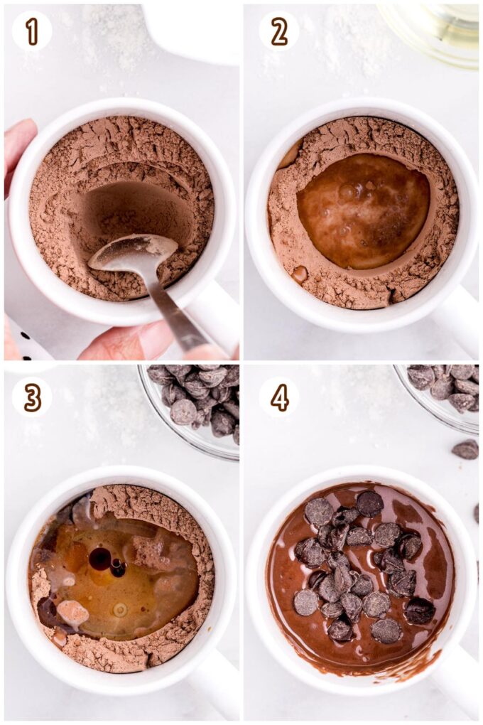 Chocolate Mug Cake - Princess Pinky Girl