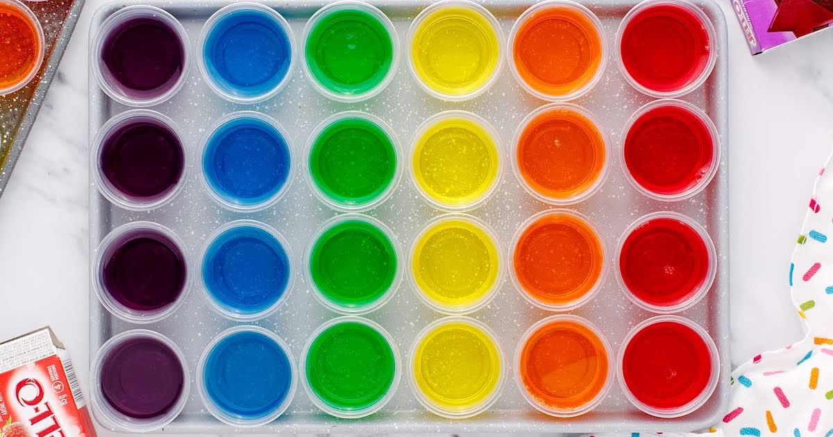 Best Jello Shots with Vodka - Princess Pinky Girl