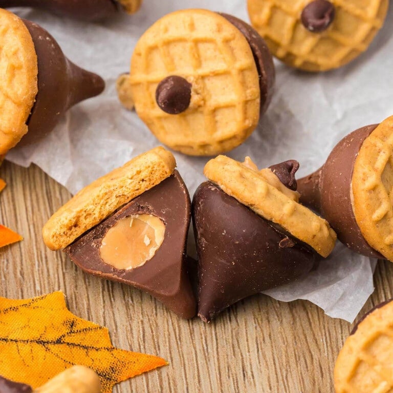 Hershey's Kisses Acorn Treats - Princess Pinky Girl