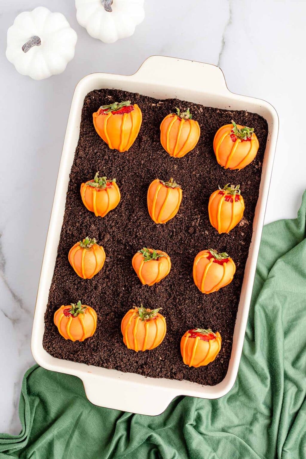 Pumpkin Patch Brownies - Princess Pinky Girl