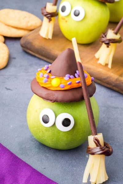 Halloween Witch Apples - Princess Pinky Girl