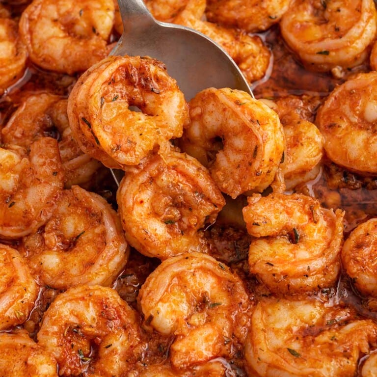 Cajun Shrimp (Easy 5 Minute Meal) - Princess Pinky Girl