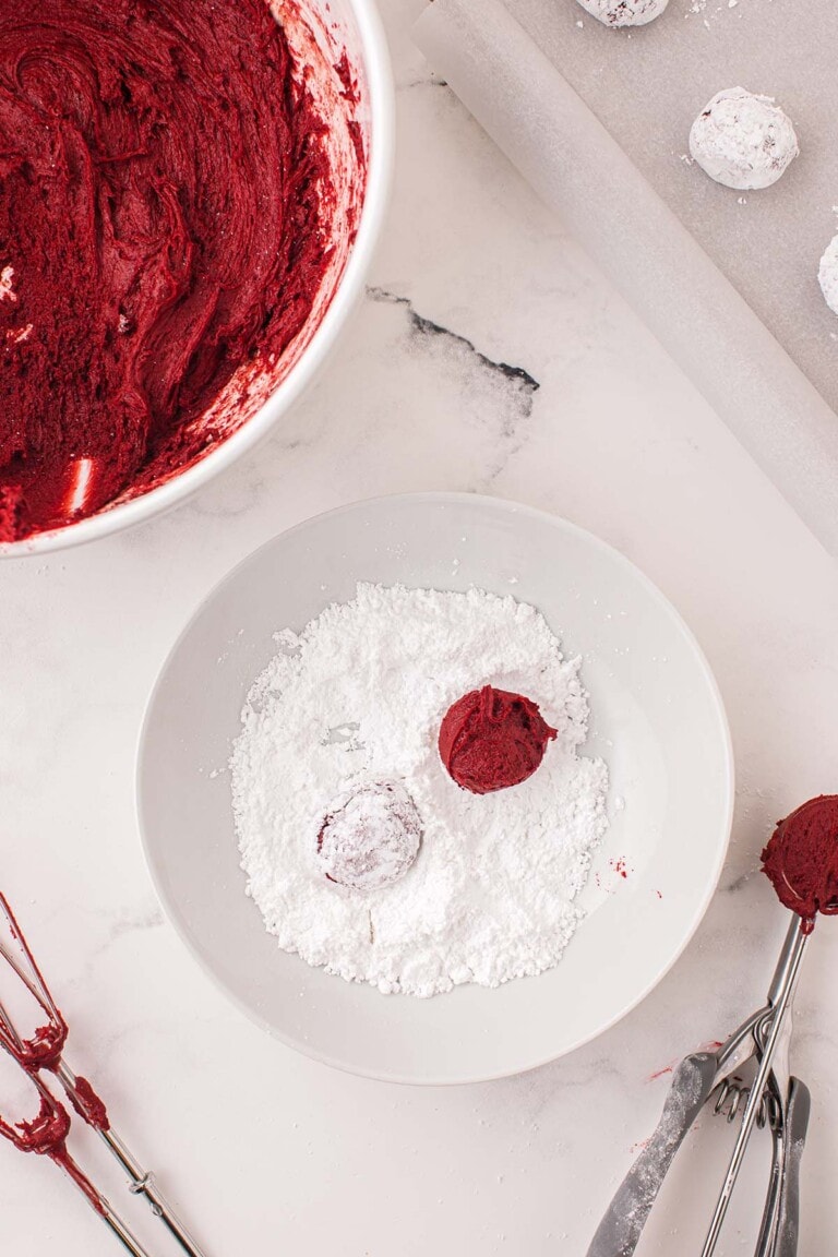 Red Velvet Cake Mix Cookies - Princess Pinky Girl