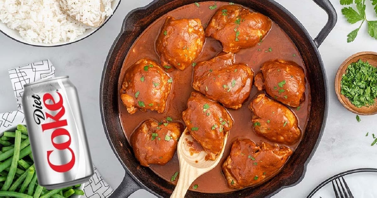 Diet Coke Chicken - Princess Pinky Girl