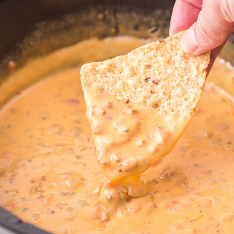 Crockpot Cheese Dip - Princess Pinky Girl