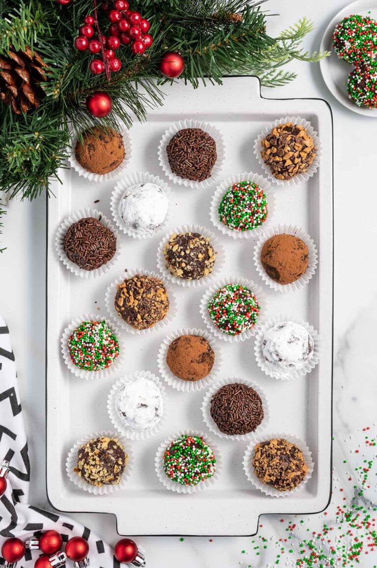 Easy Rum Balls Recipe- Princess Pinky Girl