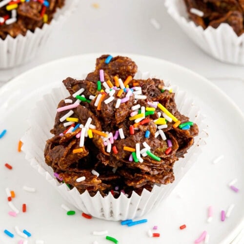 Chocolate Cornflake Cakes - Princess Pinky Girl