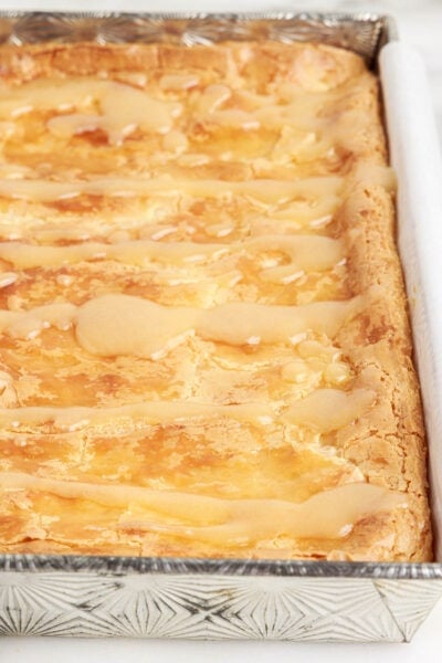 Gooey Butter Cake Recipe - Princess Pinky Girl