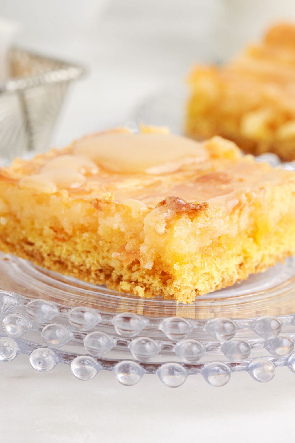 Gooey Butter Cake Recipe - Princess Pinky Girl