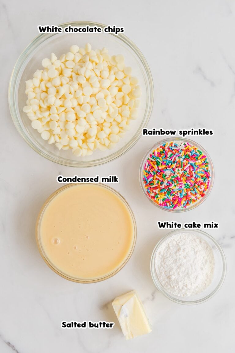 Easy Birthday Cake Fudge - Princess Pinky Girl