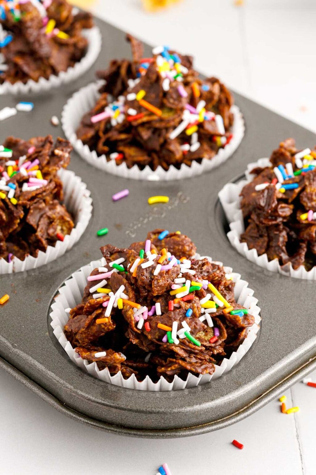 Chocolate Cornflake Cakes - Princess Pinky Girl