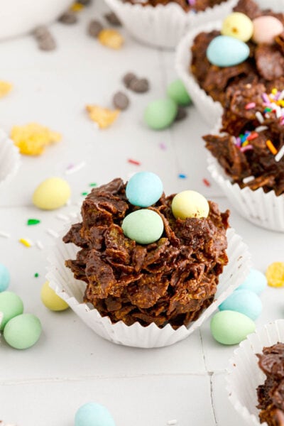 Chocolate Cornflake Cakes - Princess Pinky Girl
