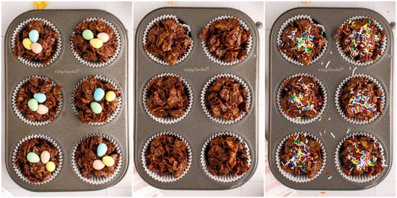 Chocolate Cornflake Cakes - Princess Pinky Girl