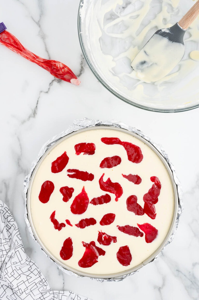 Strawberry Swirl Cheesecake - Princess Pinky Girl