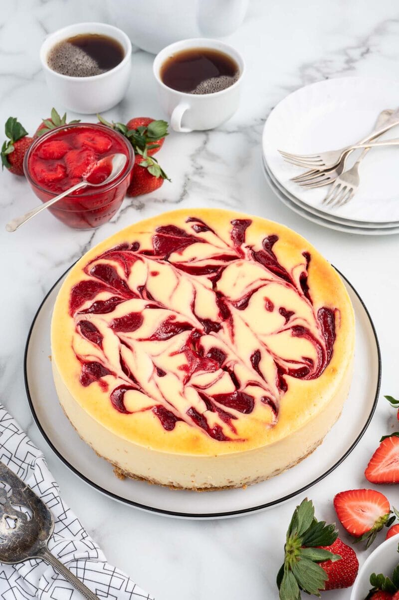 Strawberry Swirl Cheesecake - Princess Pinky Girl
