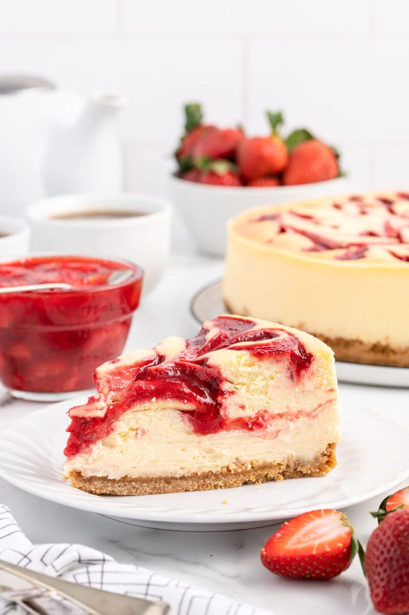 Strawberry Swirl Cheesecake - Princess Pinky Girl