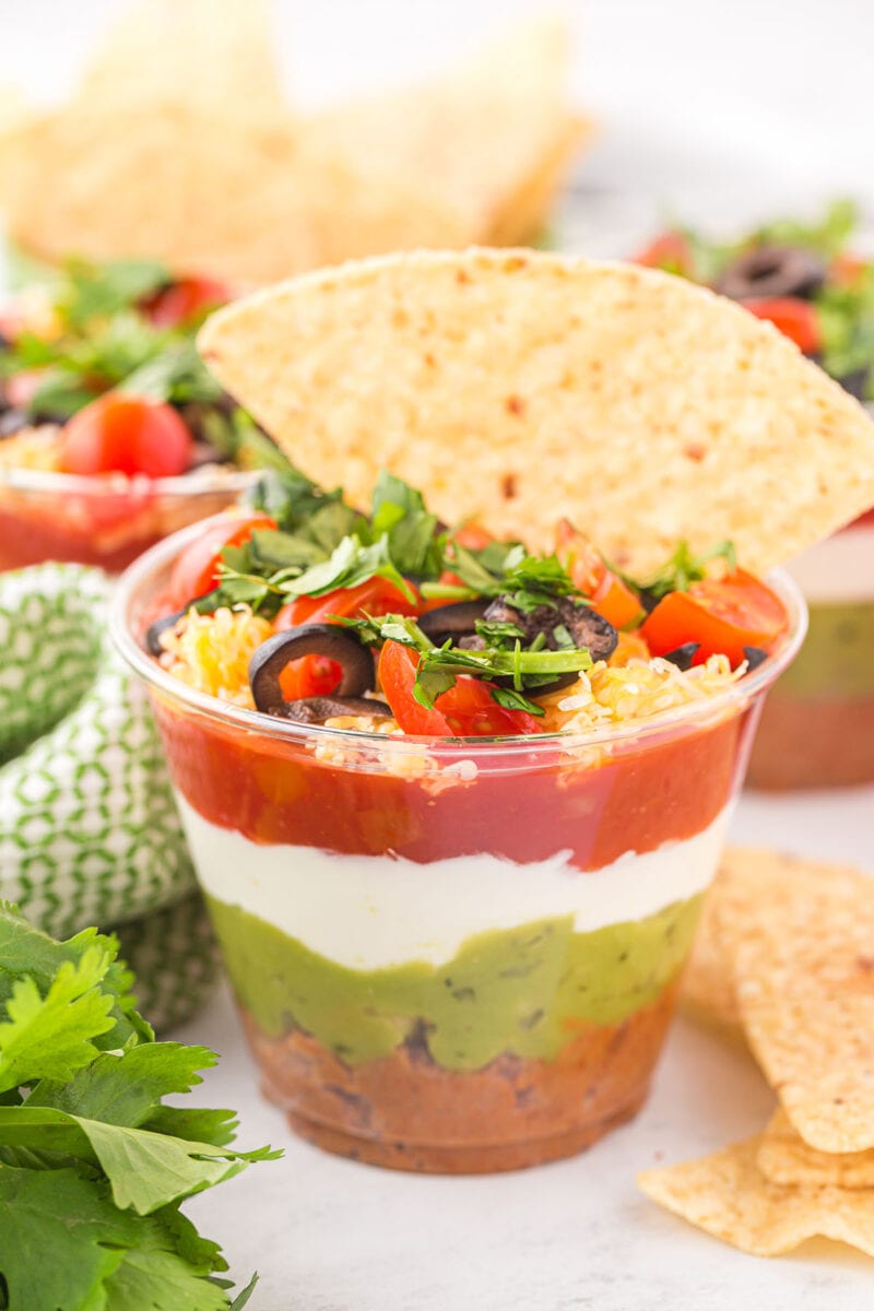 7-Layer Dip Cups - Princess Pinky Girl