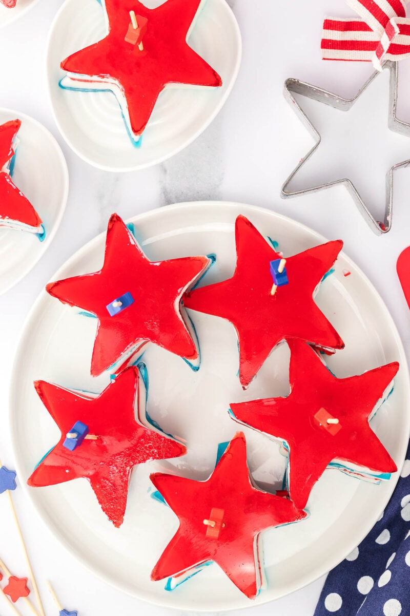 Red White And Blue Jello - Princess Pinky Girl