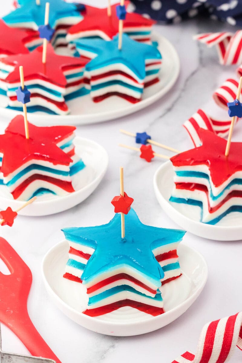 Red White And Blue Jello - Princess Pinky Girl