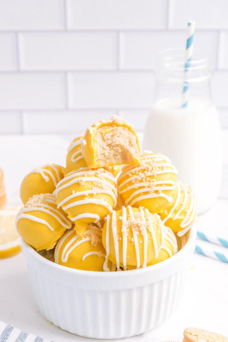 Lemon Oreo Truffles - Princess Pinky Girl