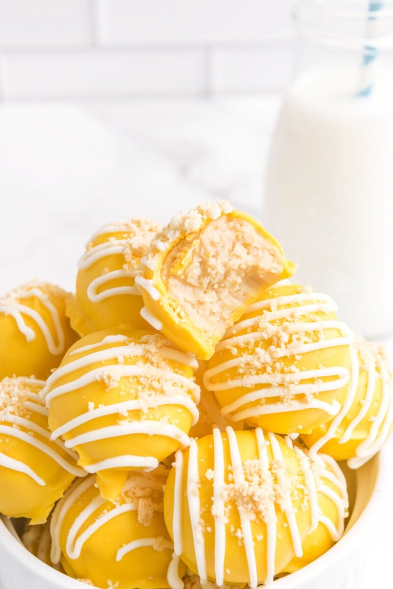 Lemon Oreo Truffles - Princess Pinky Girl