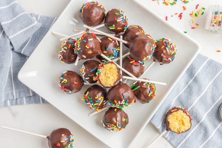 Birthday Cake Pops - Princess Pinky Girl