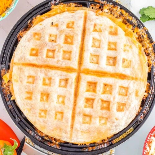 Quesadilla In The Waffle Maker - Princess Pinky Girl