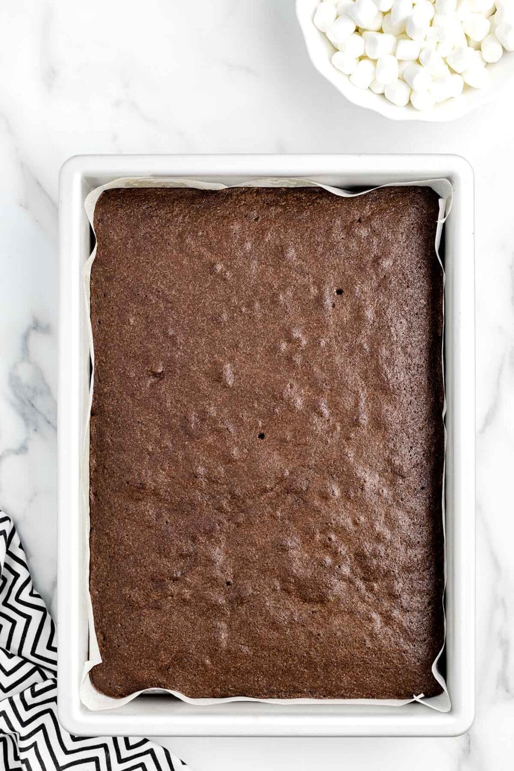 Marshmallow Brownies - Princess Pinky Girl