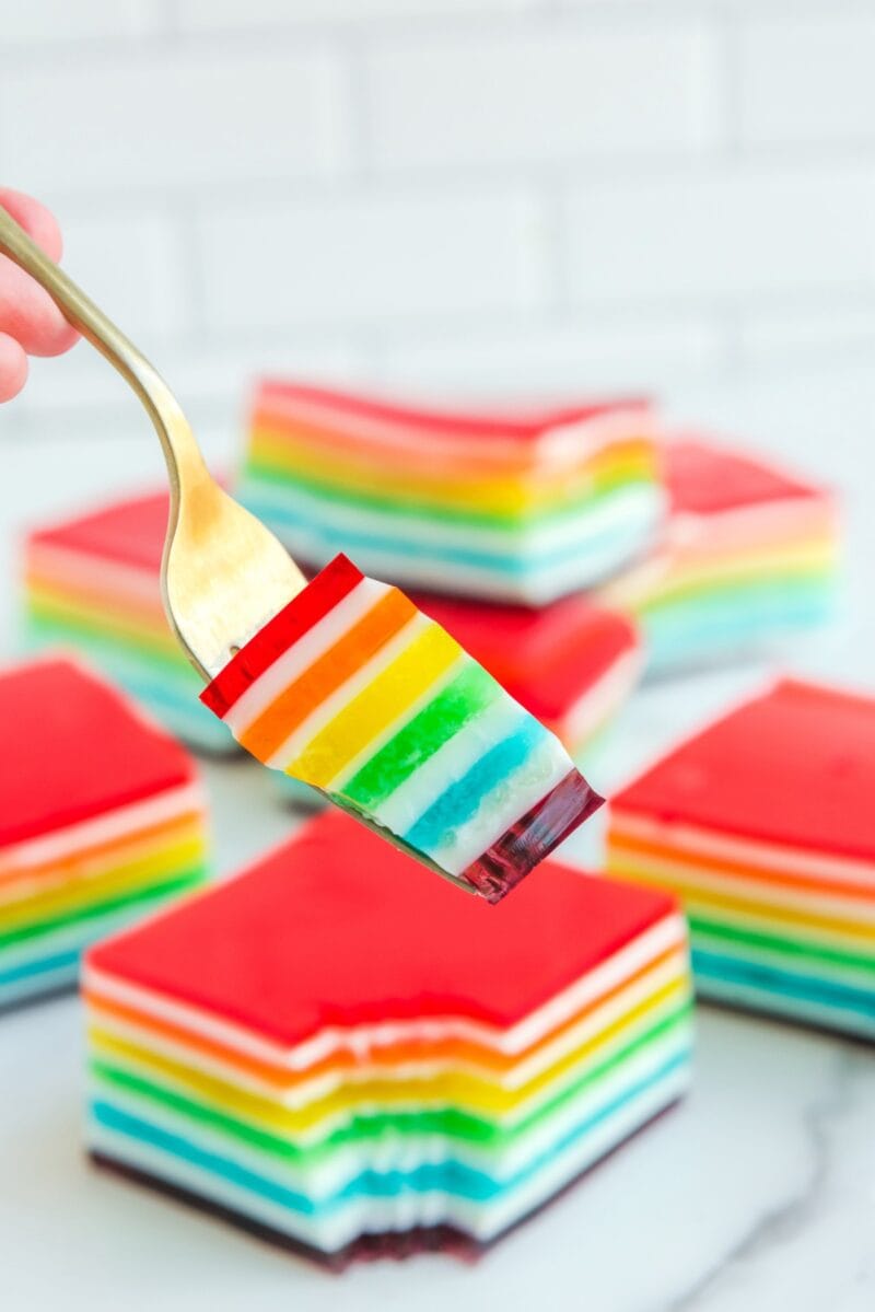 Rainbow Jello - Princess Pinky Girl