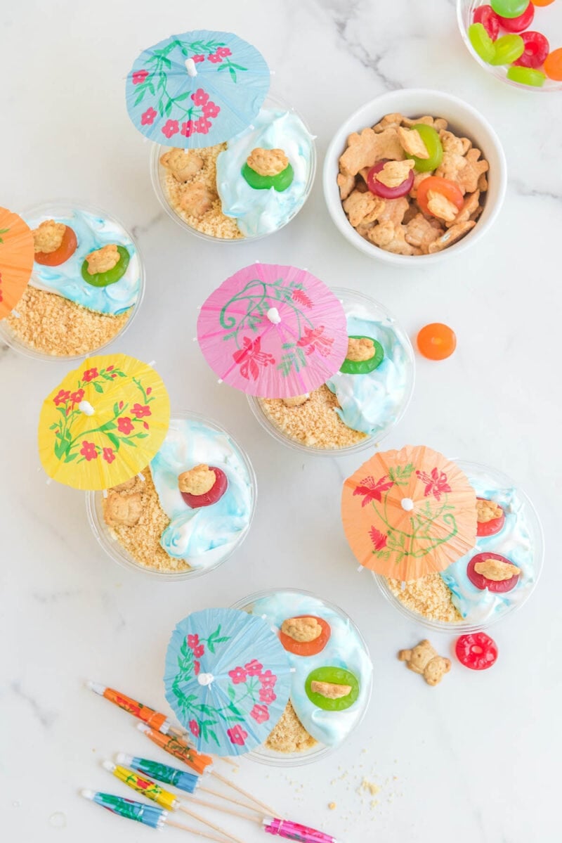 Beach Party Jello Cups - Princess Pinky Girl