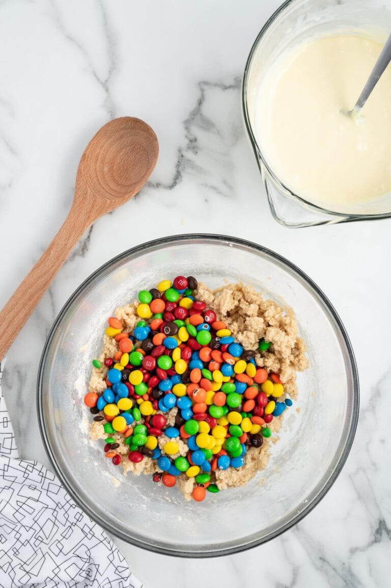 M&M Cookie Dough Fudge - Princess Pinky Girl