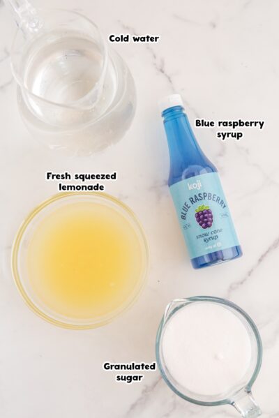 Blue Lemonade - Princess Pinky Girl