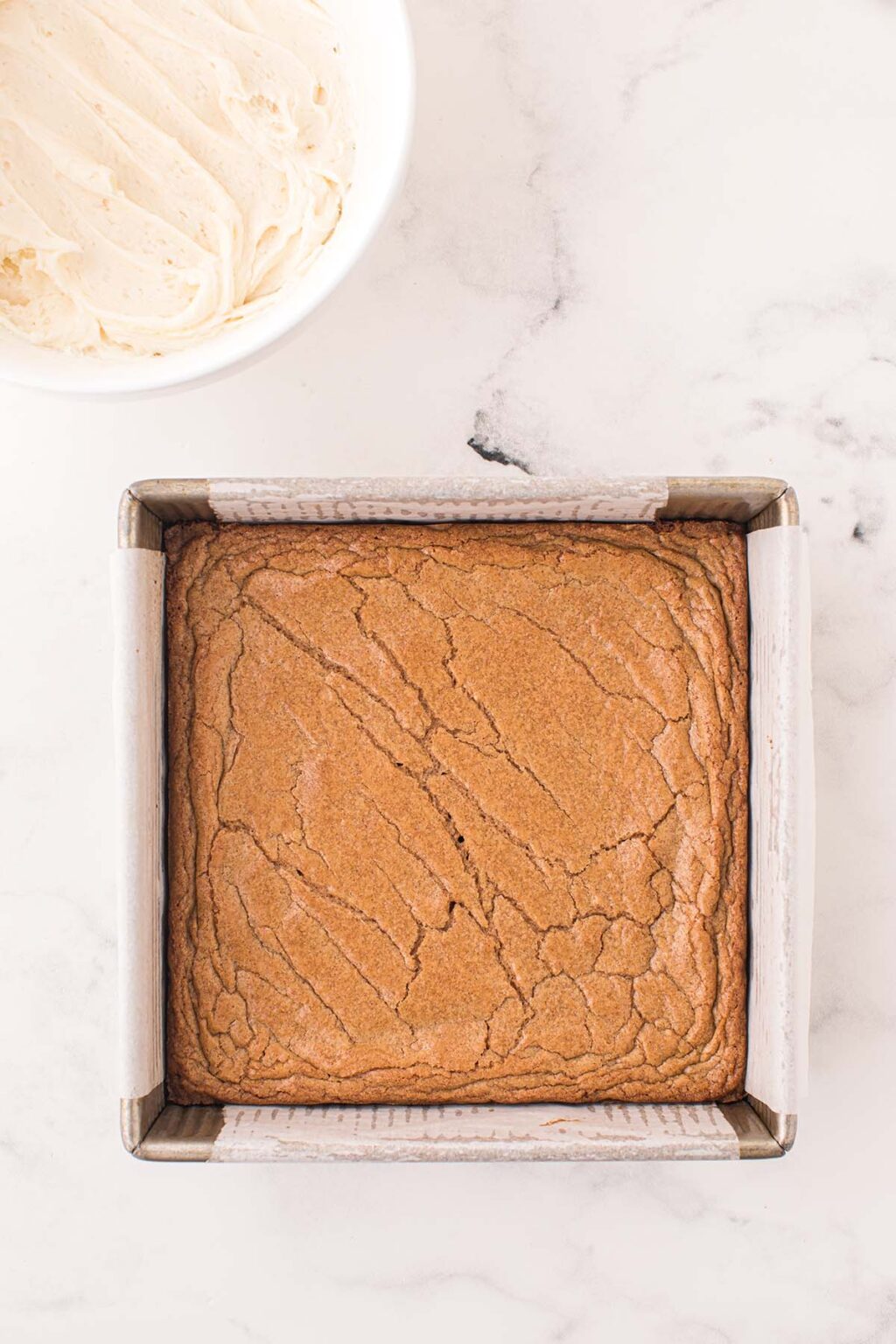 Cinnamon Roll Blondies - Princess Pinky Girl