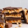 Homemade Snickers Bars - Princess Pinky Girl