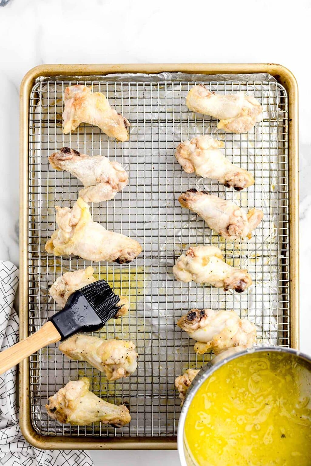 Baked Lemon Pepper Chicken Wings - Princess Pinky Girl