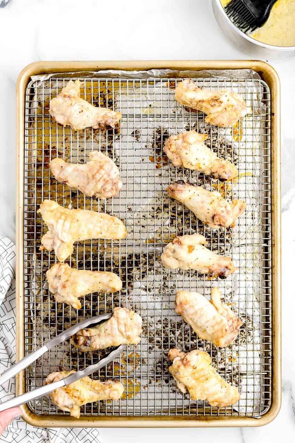 Baked Lemon Pepper Chicken Wings - Princess Pinky Girl