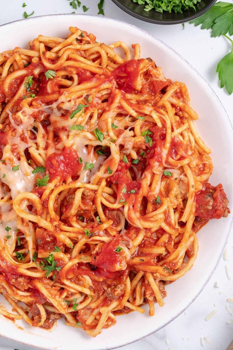 Crockpot Spaghetti - Princess Pinky Girl