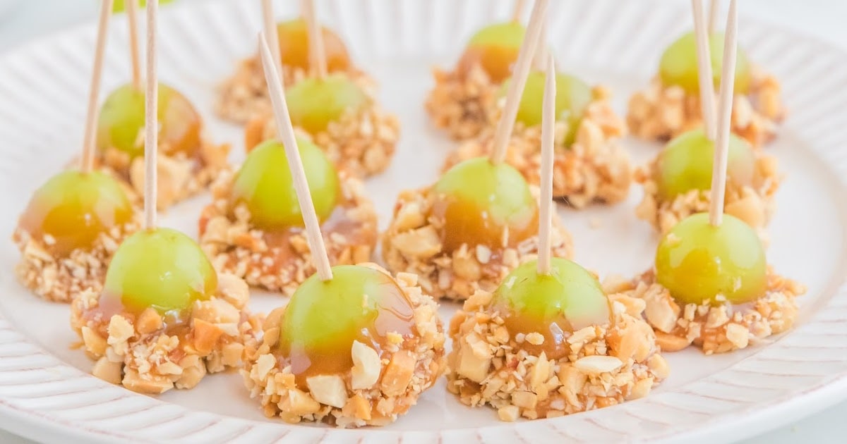 Caramel Apple Grapes - Princess Pinky Girl
