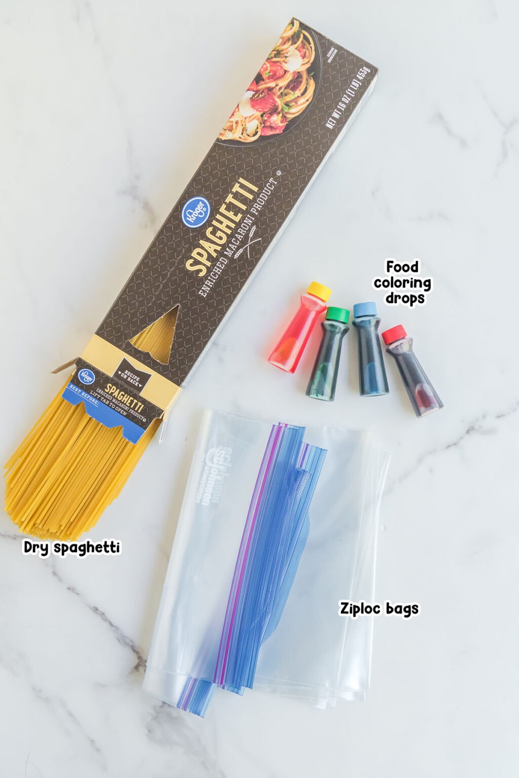 Rainbow Spaghetti - Princess Pinky Girl