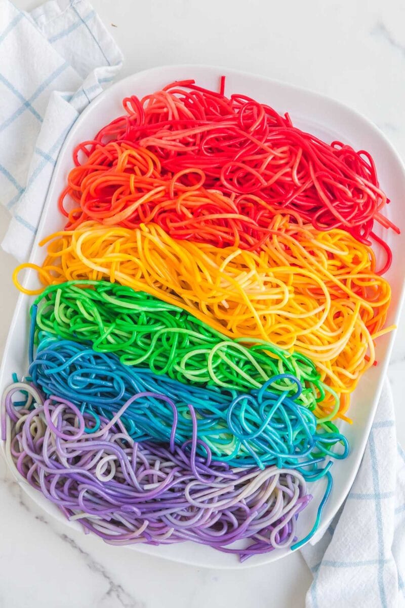 Rainbow Spaghetti - Princess Pinky Girl