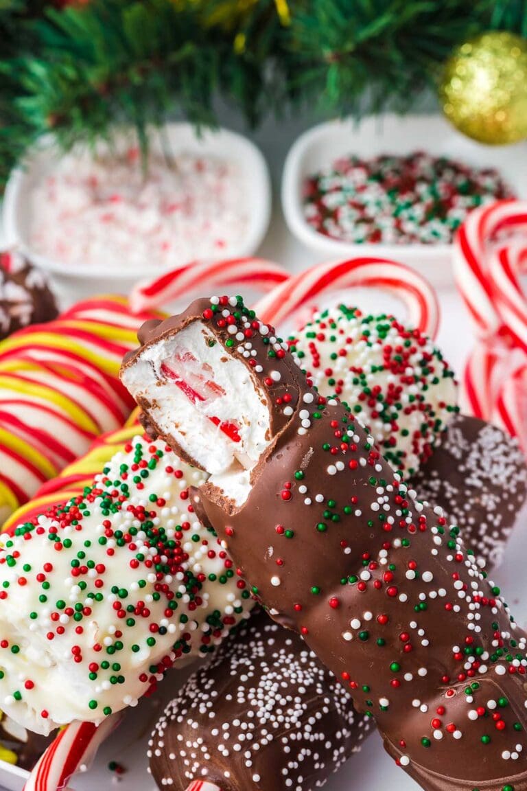 Christmas Marshmallow Pops - Princess Pinky Girl
