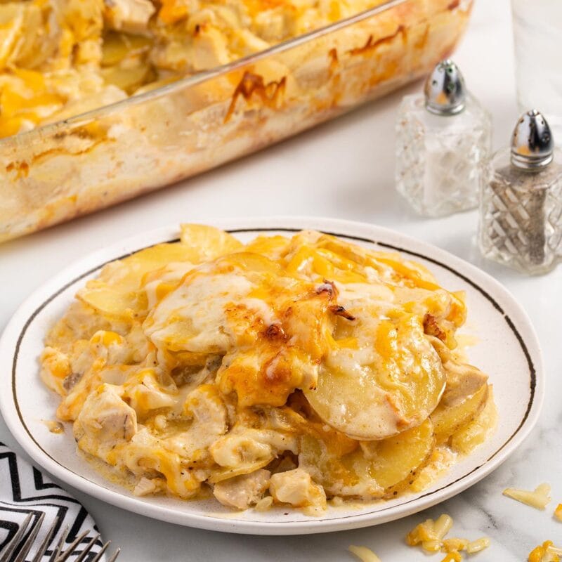 Chicken Potato Casserole - Princess Pinky Girl