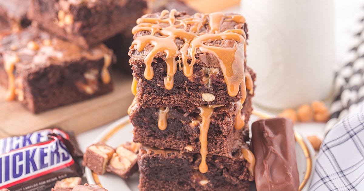Snickers Brownies - Princess Pinky Girl