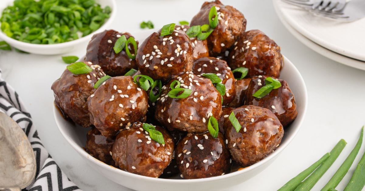 Teriyaki Meatballs - Princess Pinky Girl
