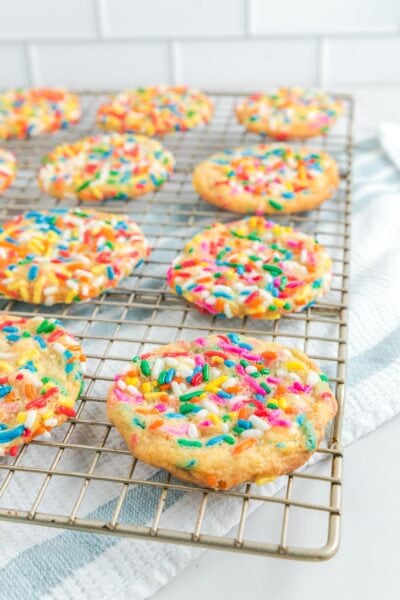 Birthday Cake Pudding Cookies - Princess Pinky Girl