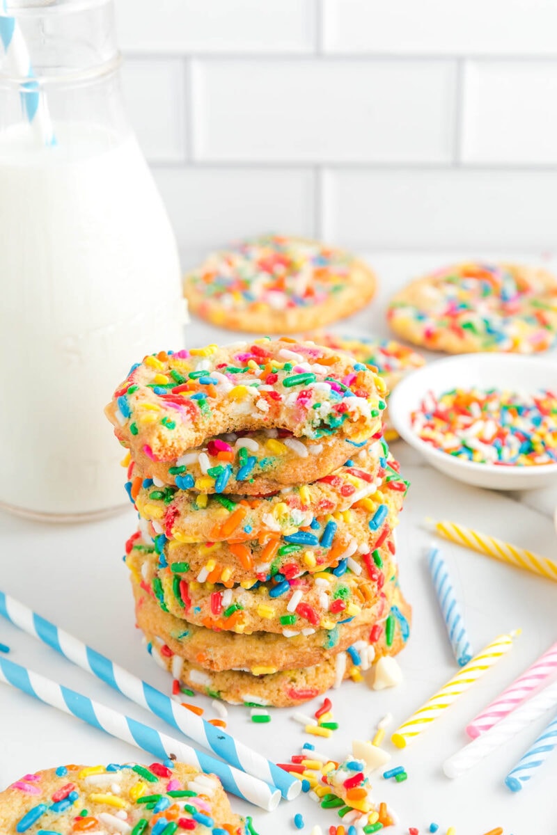 Birthday Cake Pudding Cookies - Princess Pinky Girl