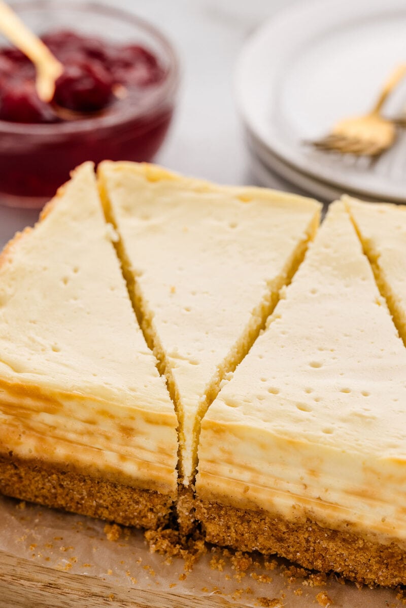 Loaf Pan Cheesecake - Princess Pinky Girl