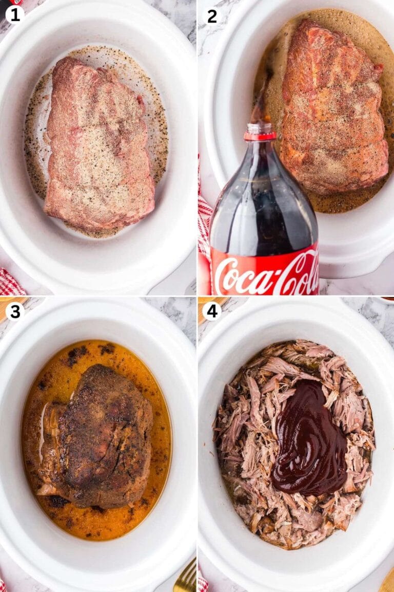 Crockpot Coca-Cola Pulled Pork - Princess Pinky Girl